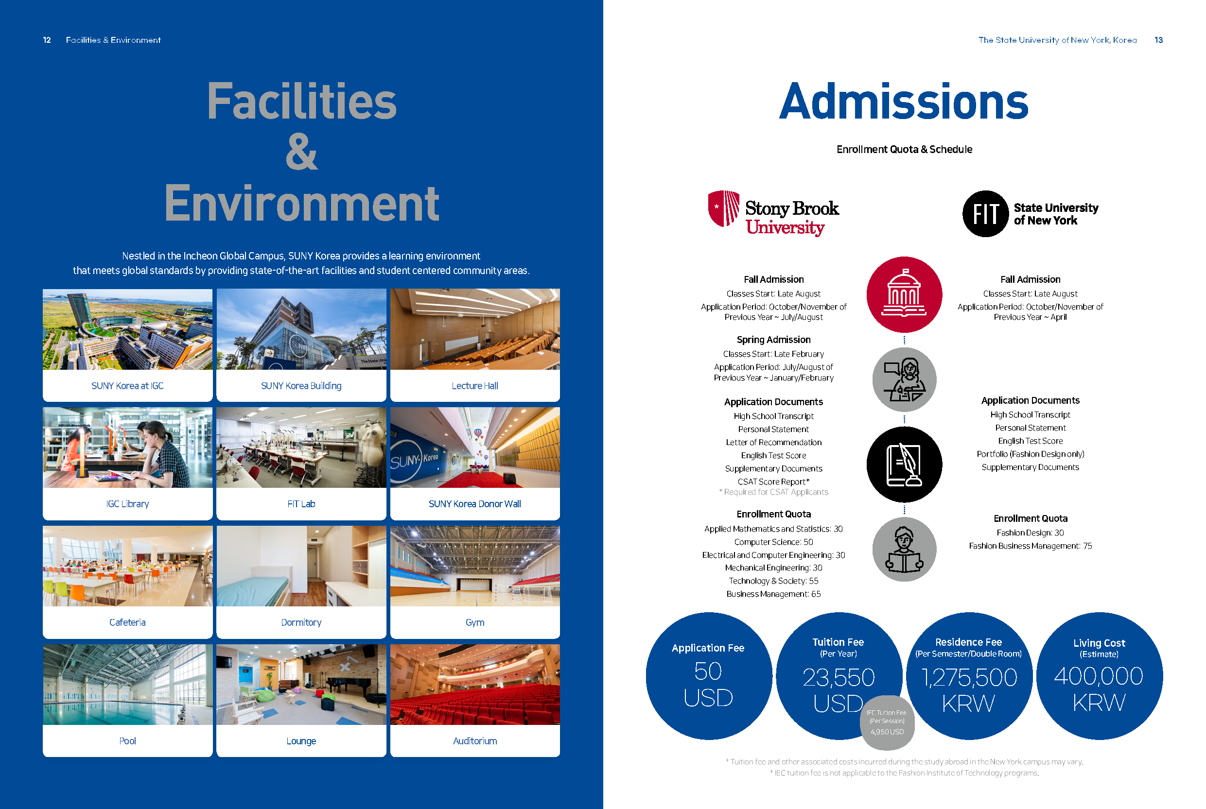 Online Application > Stony Brook University > Application Process > Apply Info > Admissions